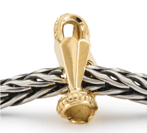 Trollbeads Christmas Surprises Gold Bead - Exclusive Bead Store