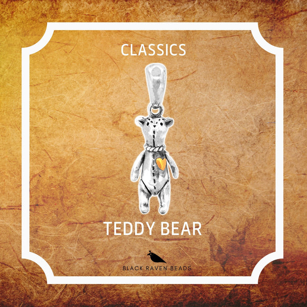 Black Raven Teddy Bear - Exclusive Bead Store